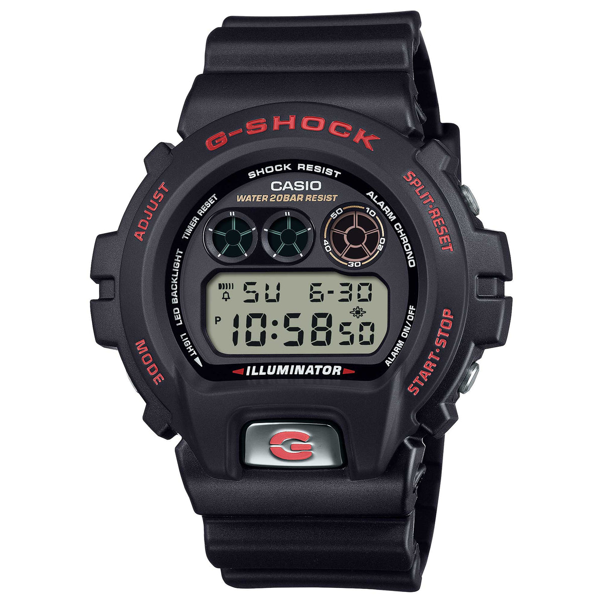 Casio G-Shock DW-6900 Lineup Iconic Styles 6900 Line 30th Anniversary Model Bio-Based Black ...