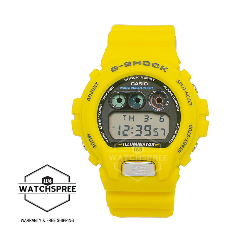 Casio G-Shock DW-6900 Lineup Iconic Styles 6900 Line 30th Anniversary Model Bio-Based Yellow ...