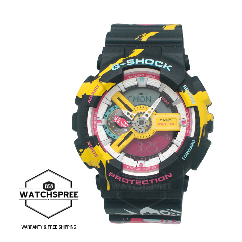 Casio G-Shock GA-110 Lineup LEAGUE OF LEGEND Collaboration Model Watch GA110LL-1A GA-110LL-1A ...