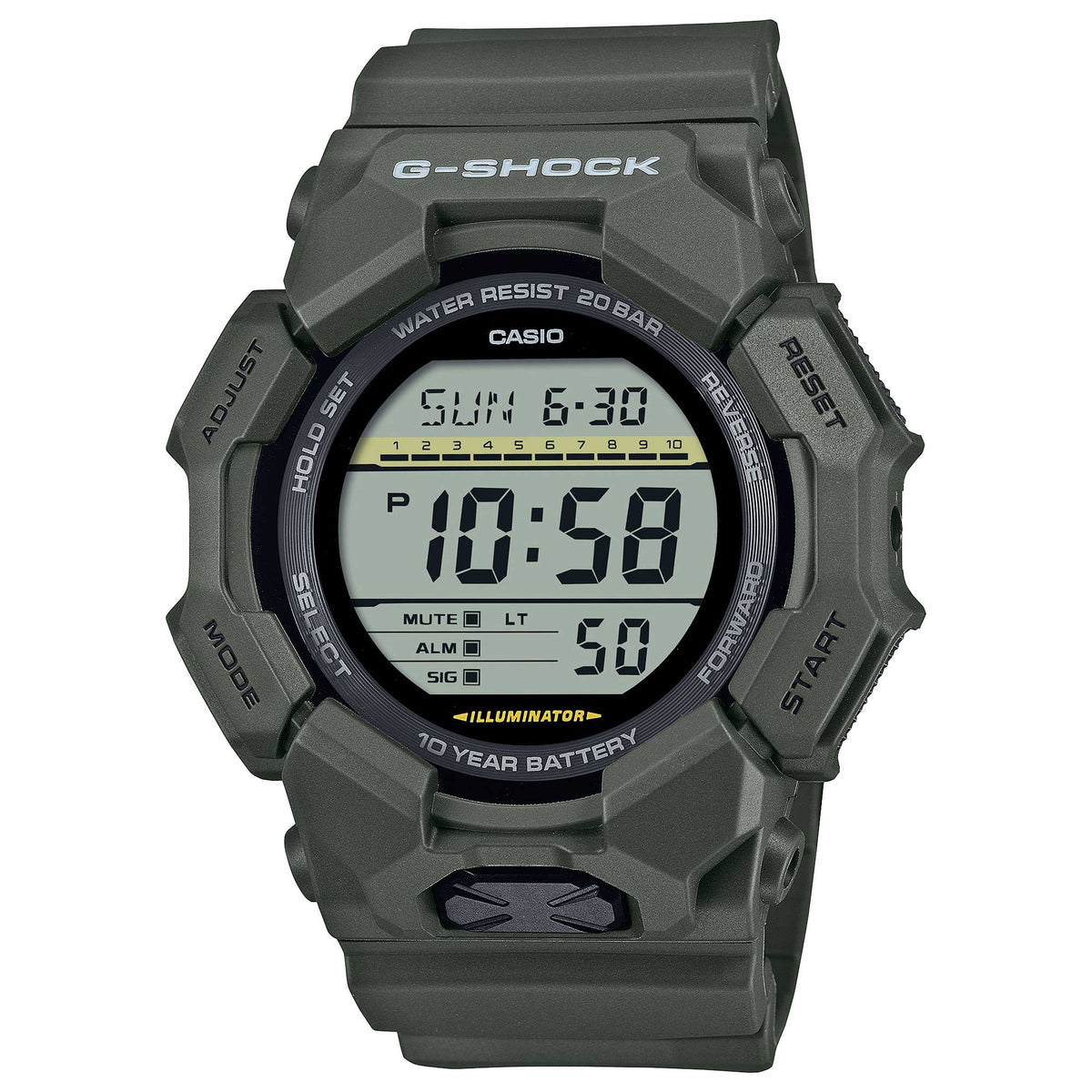 Casio G-Shock GD-010 Lineup Carbon Core Guard Structure Bio-Based Watch GD010-3D GD-010-3D GD ...