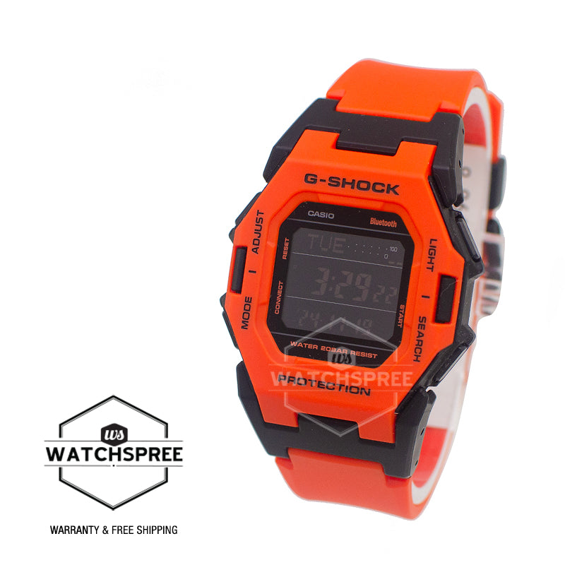 Casio G-Shock GD-B500 Lineup Bluetooth¶© Step Tracker Dual Time Bio-Based Watch GDB500FL-4D GD ...