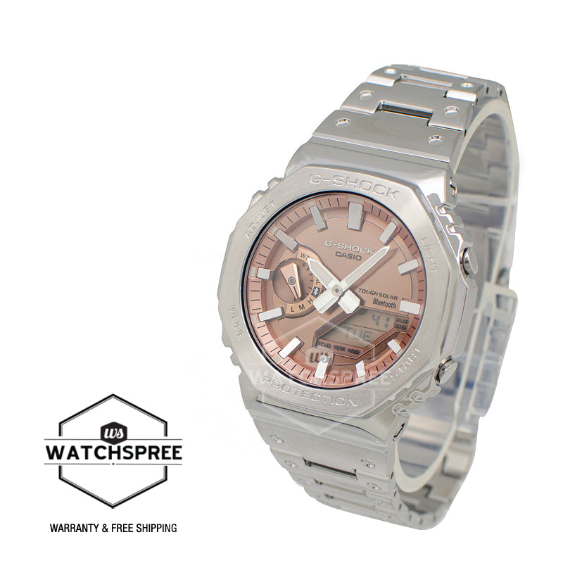 Casio G-Shock (Japan Made) GM-B2100 Lineup Full Metal Series Bluetooth¶© Tough Solar Stainless ...