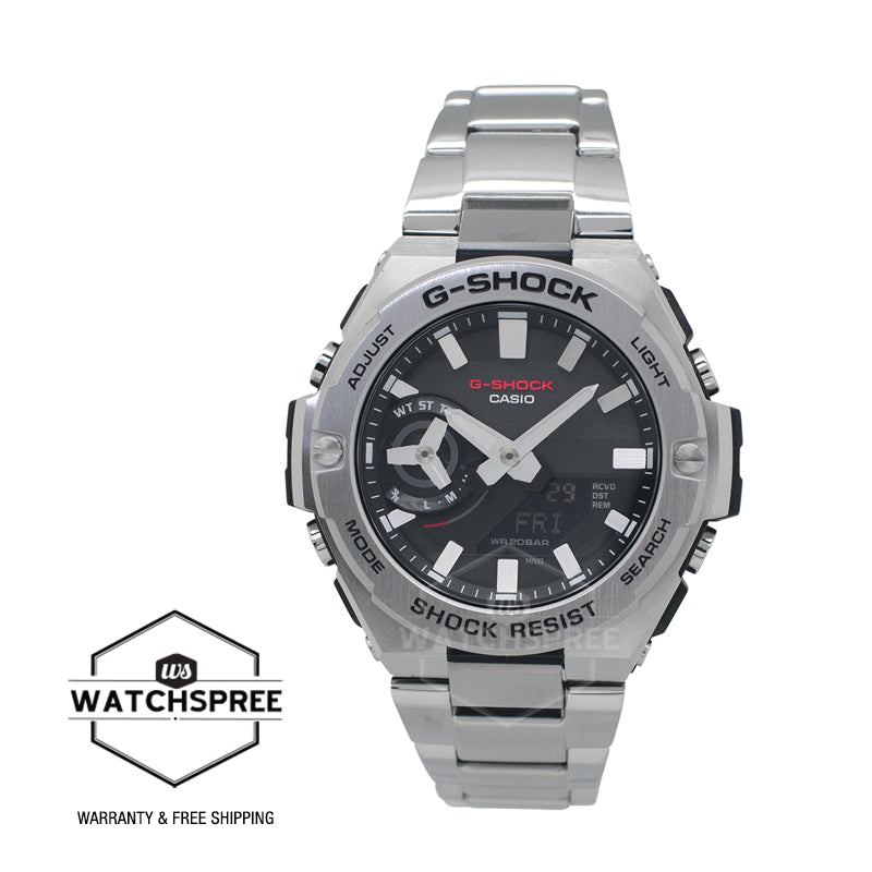Casio G-Shock G-Steel GST-B500 Lineup Carbon Core Guard Structure Watch GSTB500D-1A GST-B500D-1A ...