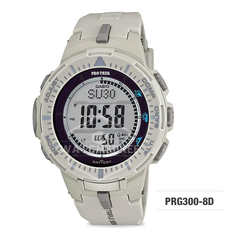 Casio Pro Trek Triple Sensor Version 3 Watch PRG300-8D PRG-300-8D| Watchspree