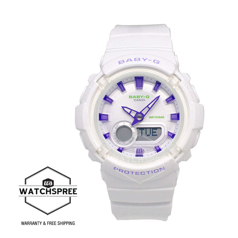 Casio Baby-G BGA-280 Lineup White Resin Band Watch BGA280DN-7A BGA ...