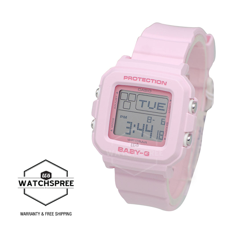 Casio Baby-G BGD-10 Lineup Pink Resin Band Watch BGD10-4D BGD-10-4D BGD ...