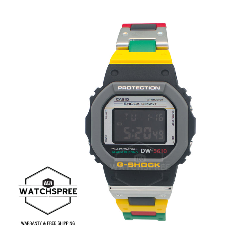 Casio G-Shock DW-5600 Lineup Mix Tape Series Watch DW5610MT-1D DW ...