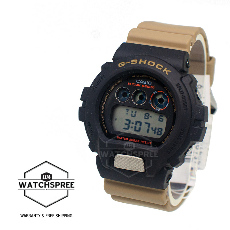 Casio G-Shock DW-6900 Lineup Two-Tone Utility Series Beige Resin Band ...