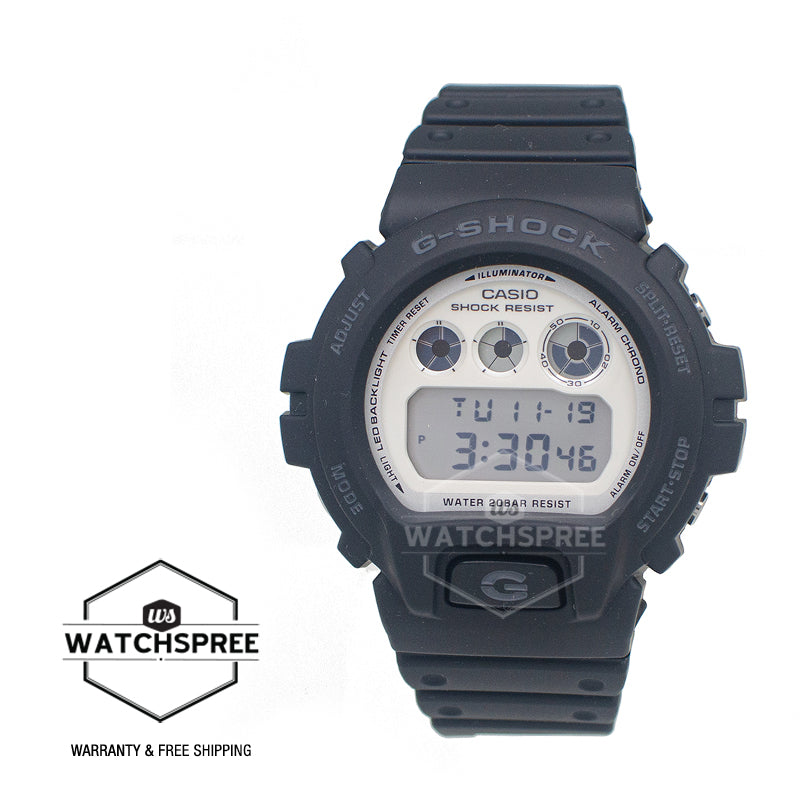 Casio G-Shock DW-6900 Lineup Black and Brilliant White Series Watch ...
