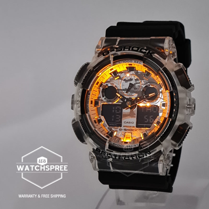 Casio G-Shock GA-100 Lineup Neo Utility Series Camouflage Dial Black ...