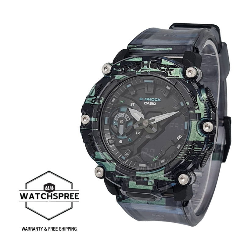 Casio G-Shock Carbon Core Guard Structure Naughty Noise Series Digital ...