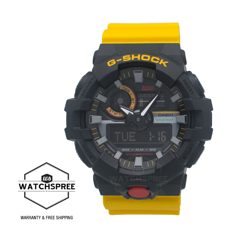 Casio G-Shock GA-700 Lineup Mix Tape Series Watch GA700MT-1A9 GA-700MT ...