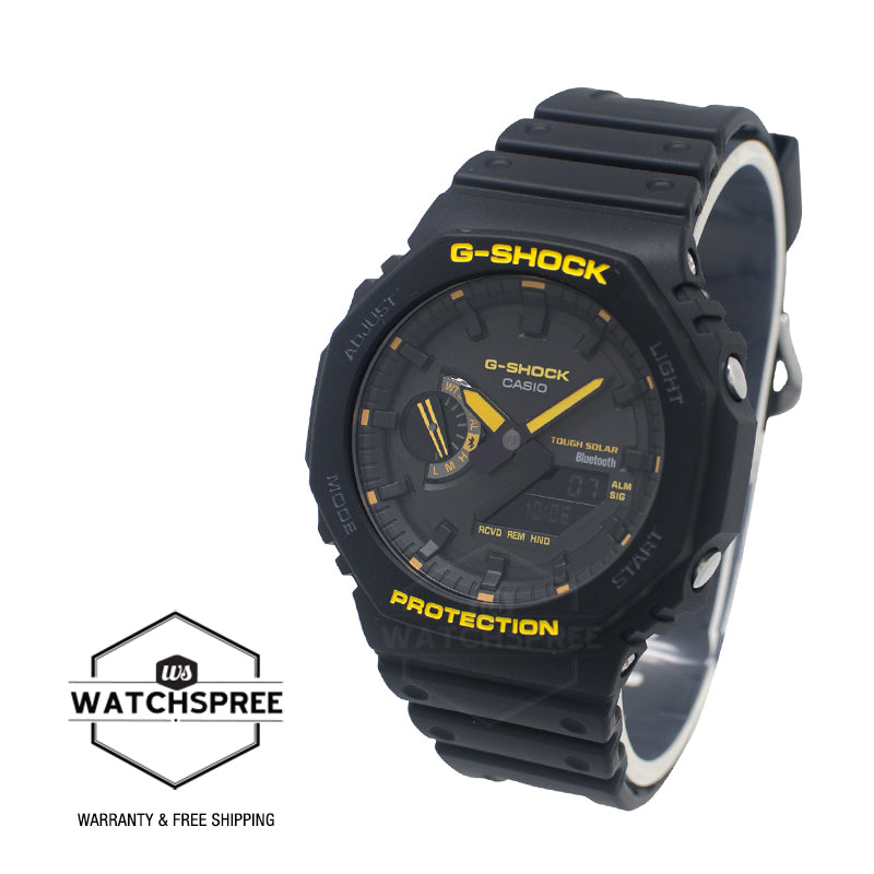Casio G-Shock GA-2100 Lineup Caution Yellow Series Carbon Core Guard ...