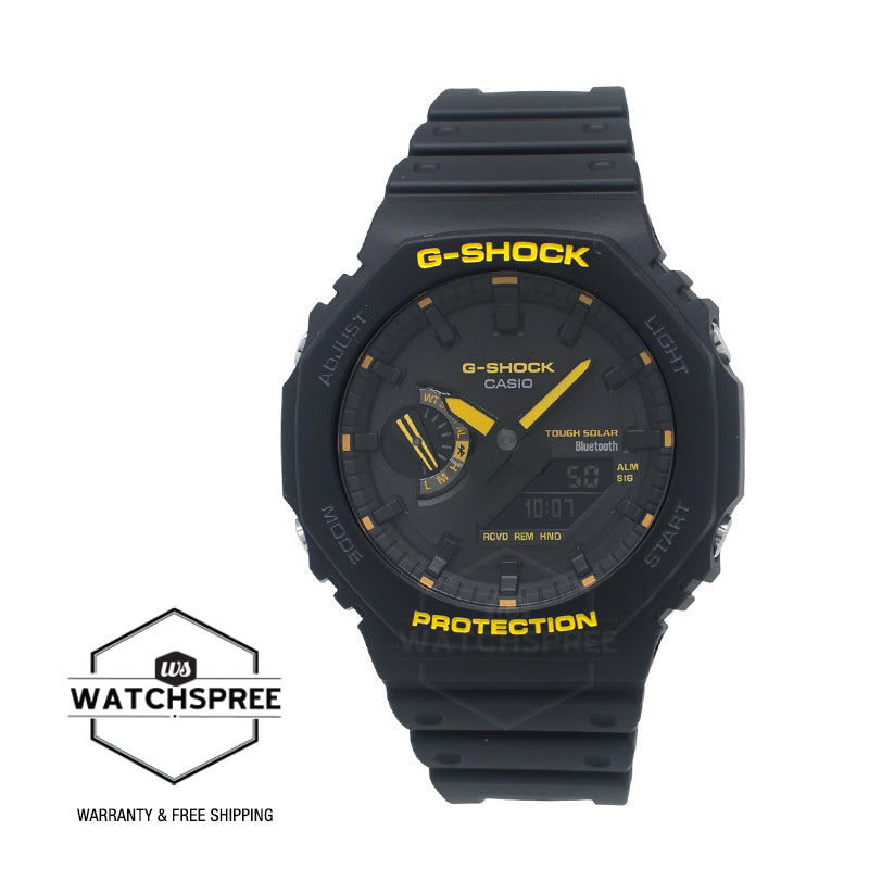 Casio G-Shock GA-2100 Lineup Caution Yellow Series Carbon Core Guard ...