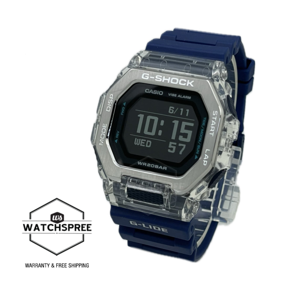 Casio G-Shock G-LIDE GBX-100 Lineup Suft Scene Design Bluetooth Watch ...