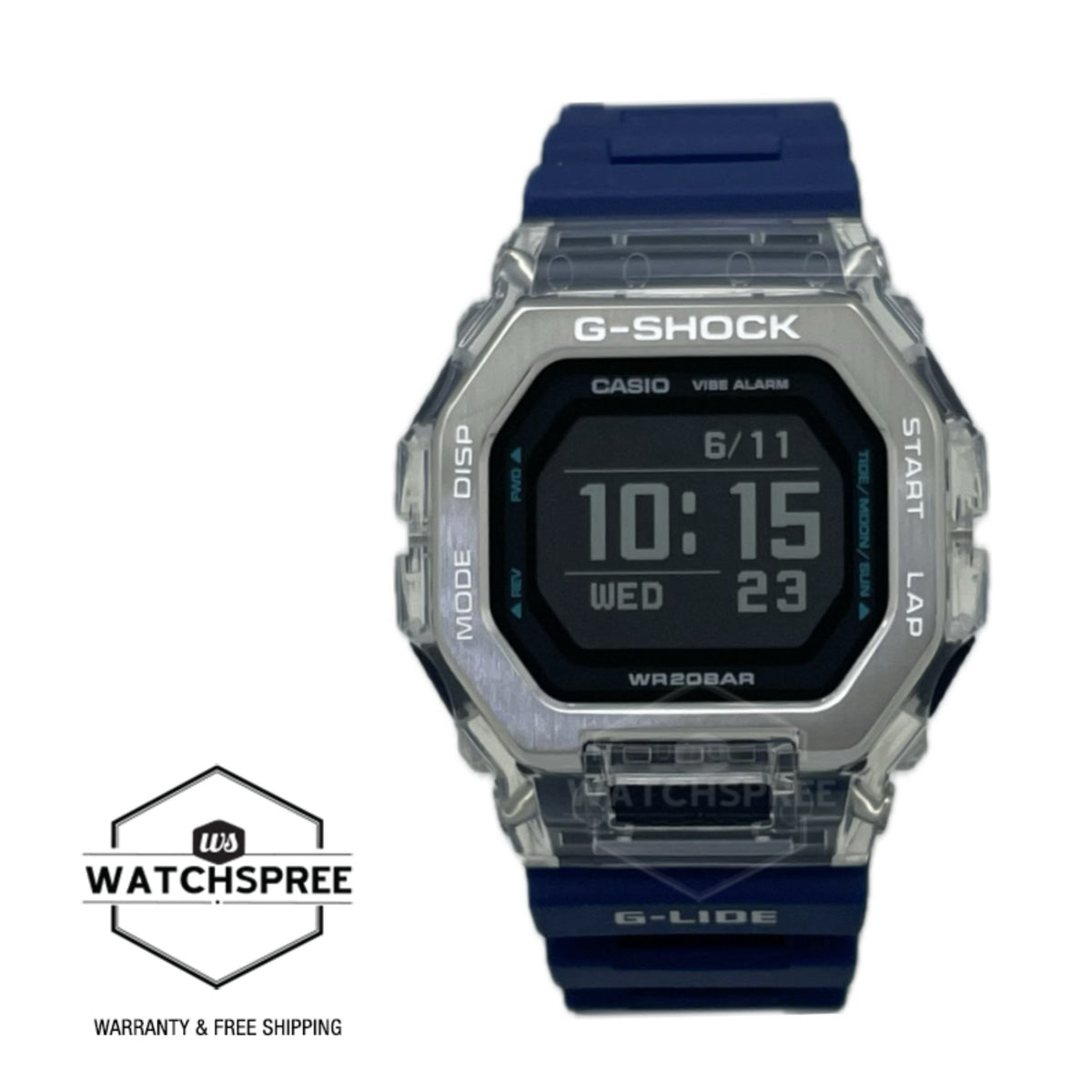 Casio G-Shock G-LIDE GBX-100 Lineup Suft Scene Design Bluetooth Watch ...