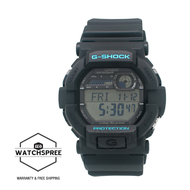 Casio G-Shock GD-350 Lineup Vibration Alert Watch GD350-1C GD-350-1C| Watchspree