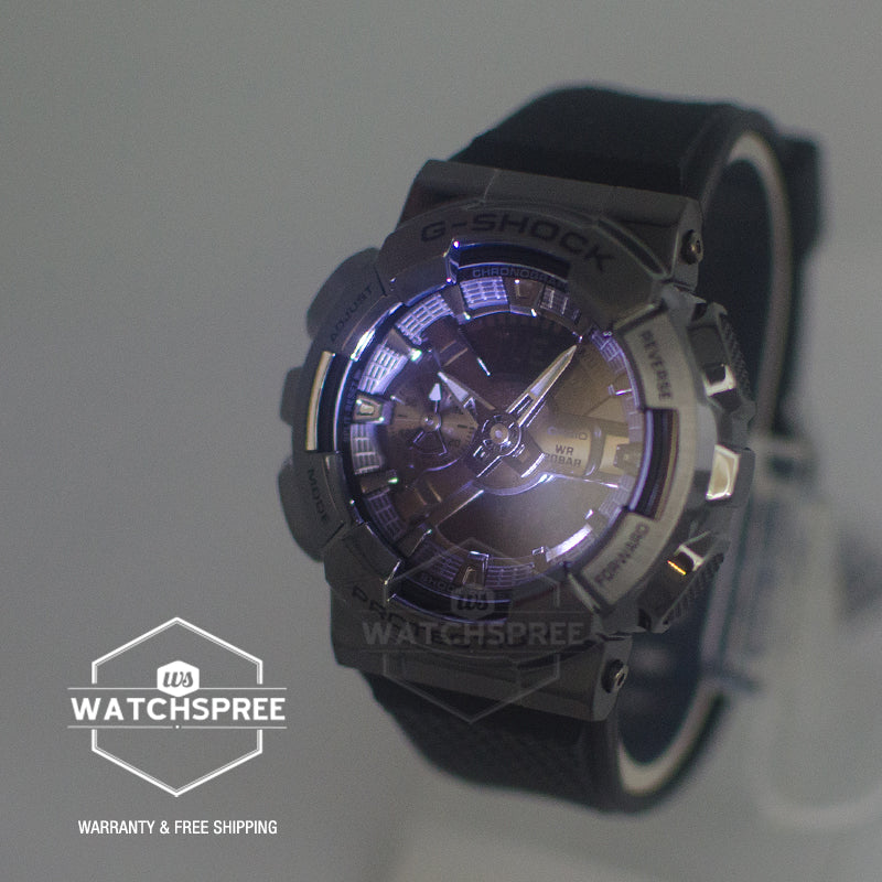 Casio G-Shock GM-110 Lineup Oversized Metal-Clad Watch GM110BB-1A GM ...