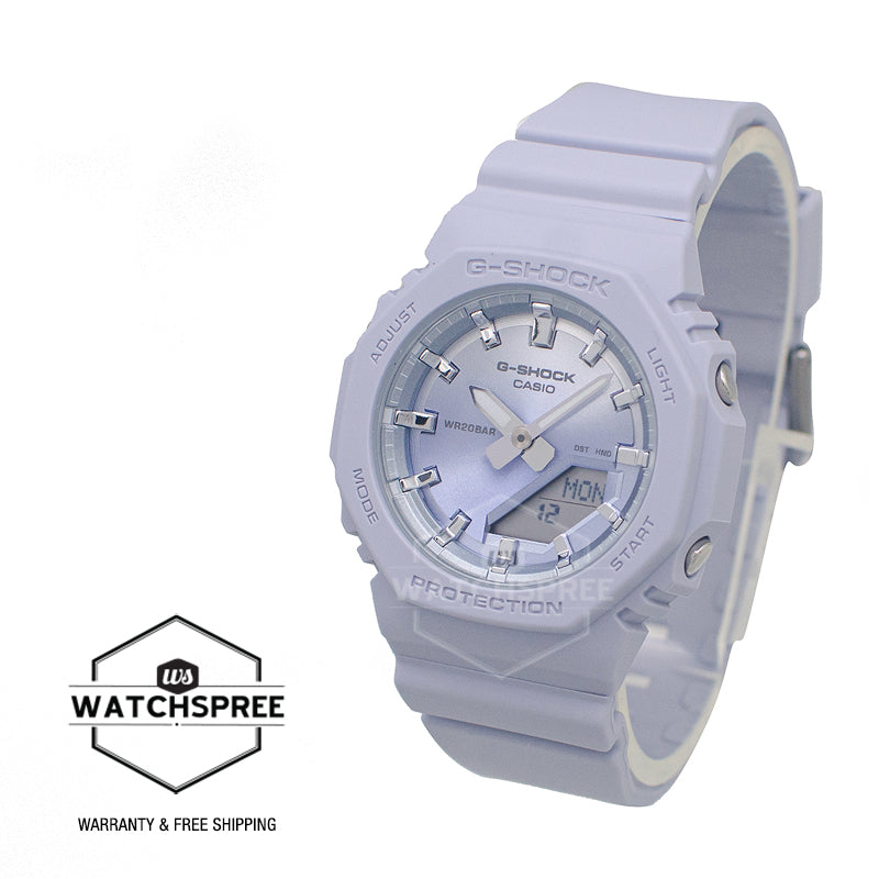 Casio G-Shock for Ladies' Sunset Glow Series Bio-Based Blue Resin Band ...