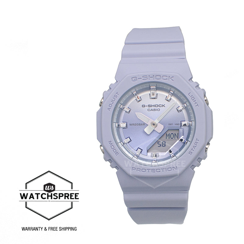 Casio G-Shock for Ladies' Sunset Glow Series Bio-Based Blue Resin Band ...