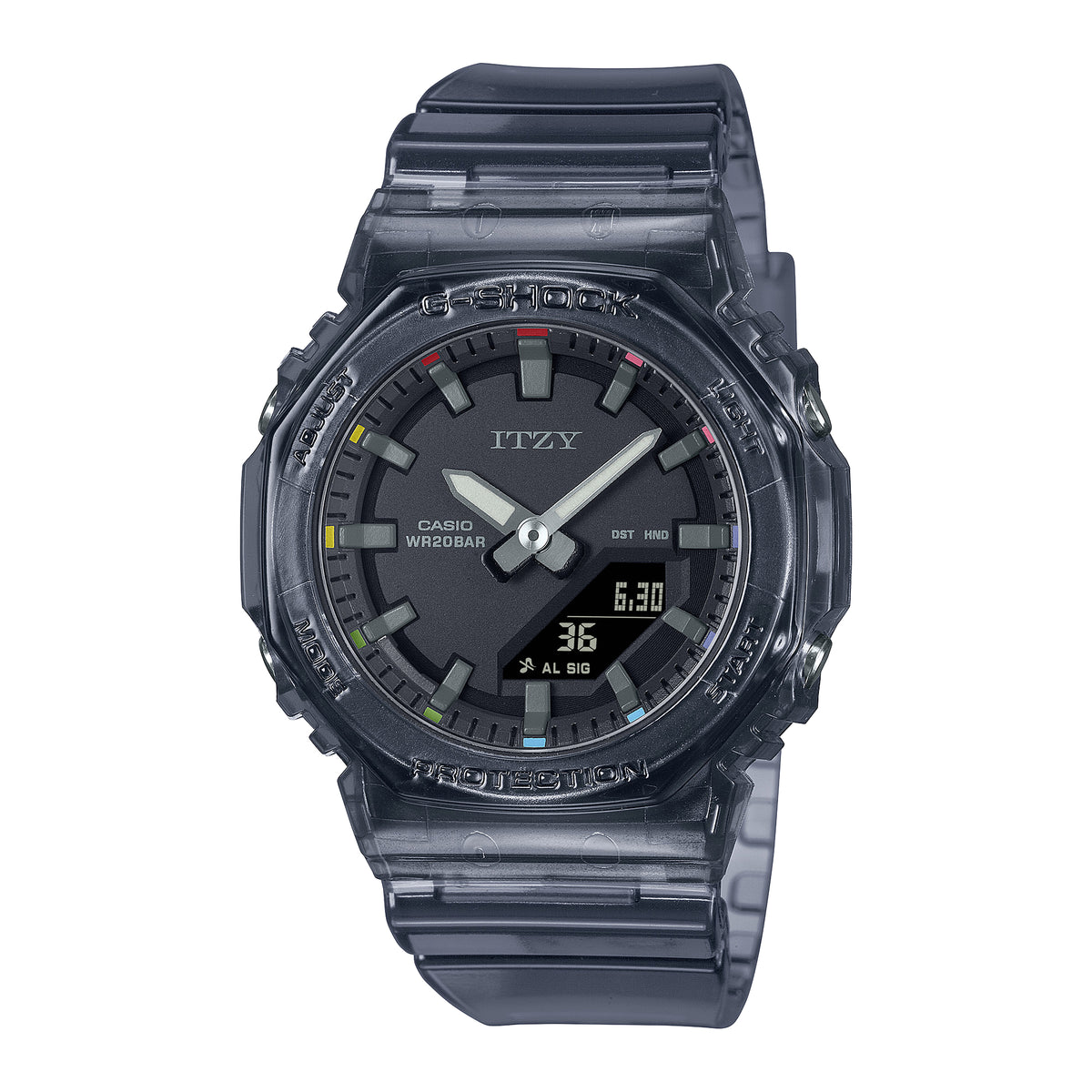 Casio G-Shock for Ladies' ITZY Collaboration Model Translucent Watch ...