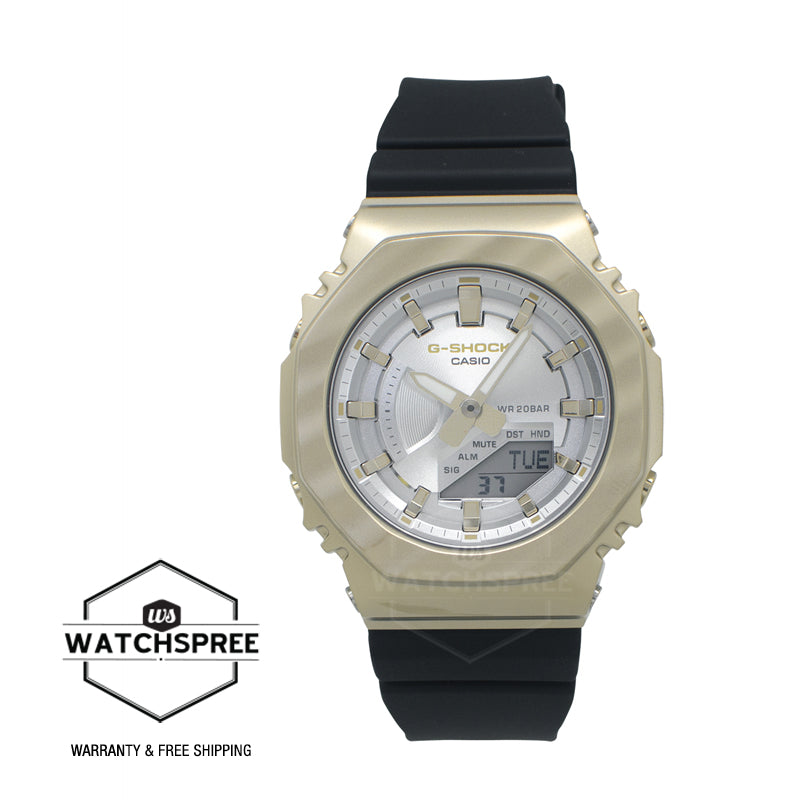 Casio G-Shock for Ladies' Metal-Clad Octagonal Watch GMS2100BC-1A GM ...