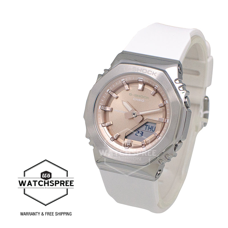 Casio G-Shock for Ladies' Metal-Clad Octagonal Watch GMS2110-7A9 GM ...