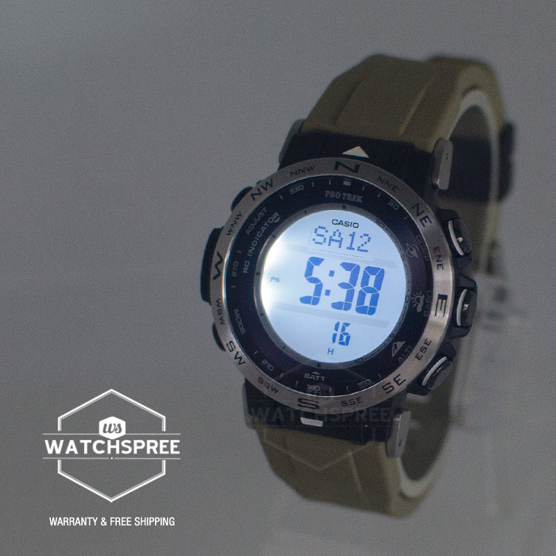 Casio Pro Trek PRW-30 Series Triple Sensor Tough Solar Watch PRW30-5D ...
