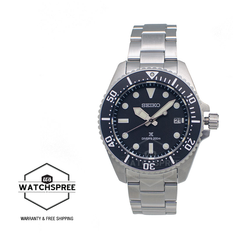 Seiko Prospex Solar Diver's Stainless Steel Band Watch SNE597P1 (LOCAL ...