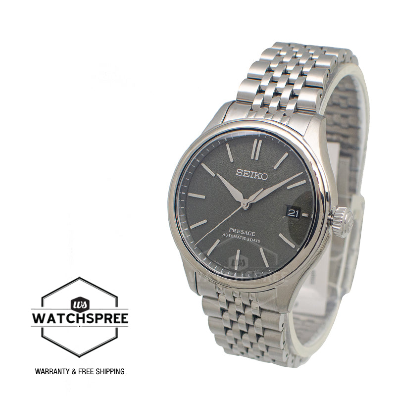 Seiko Presage (Japan Made) Automatic 'Sensaicha' Stainless Steel Band ...
