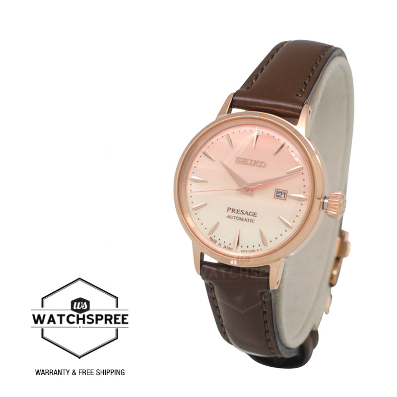 Seiko Women's Presage (Japan Made) Automatic STAR BAR Limited Edition ...