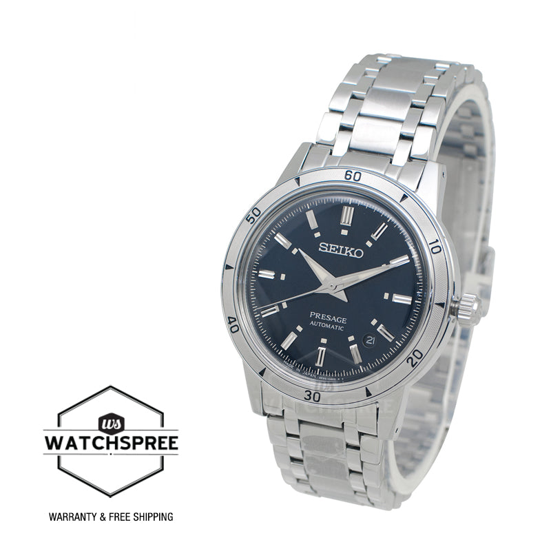 Seiko Presage (Japan Made) Automatic Style60?s Stainless Steel Band ...