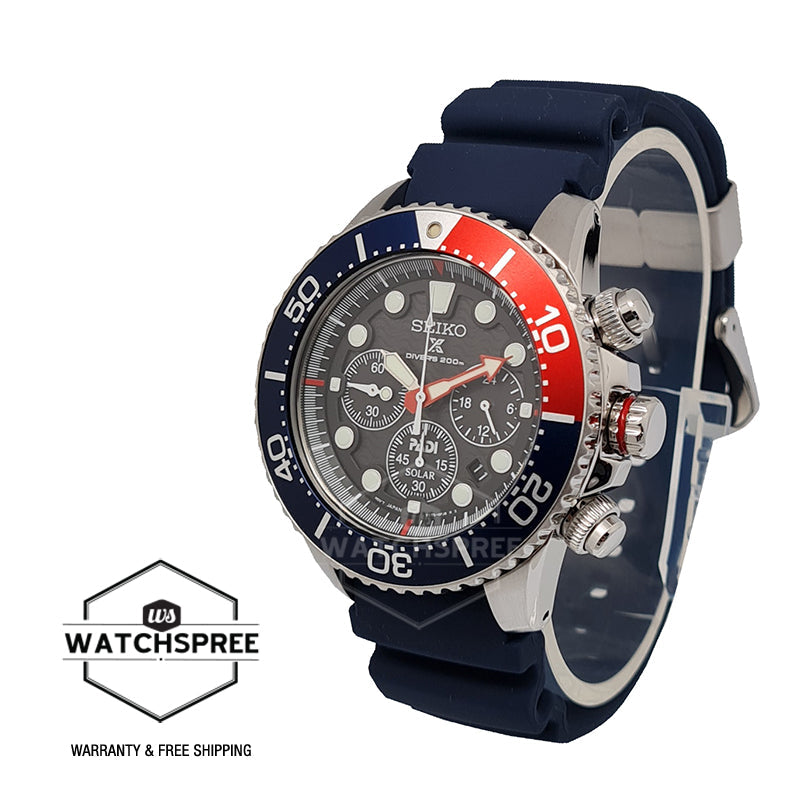 Seiko Prospex and PADI Diver's Solar Chronograph Special Edition Blue ...