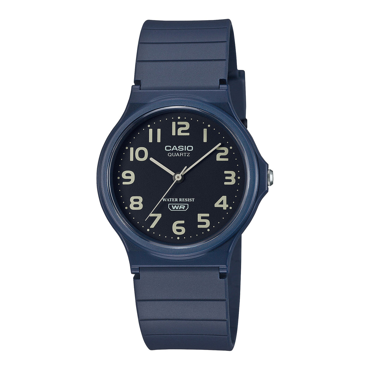 Casio Classic Analog Navy Blue Resin Band Watch MQ24UC-2B MQ-24UC-2B ...
