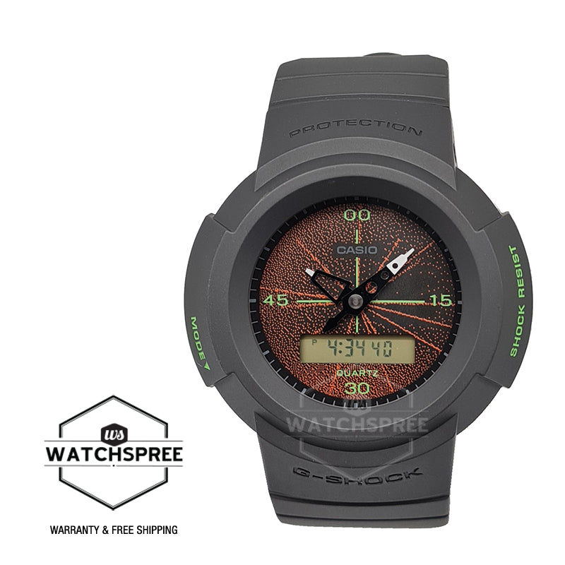 Casio G-Shock AW-500 Lineup Music Night Tokyo Series Black Resin Band ...