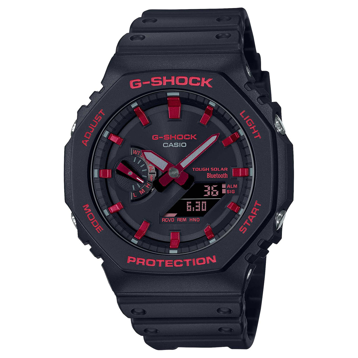 Casio G-Shock Carbon Core Guard Structure Bluetooth® Solar Powered GA ...