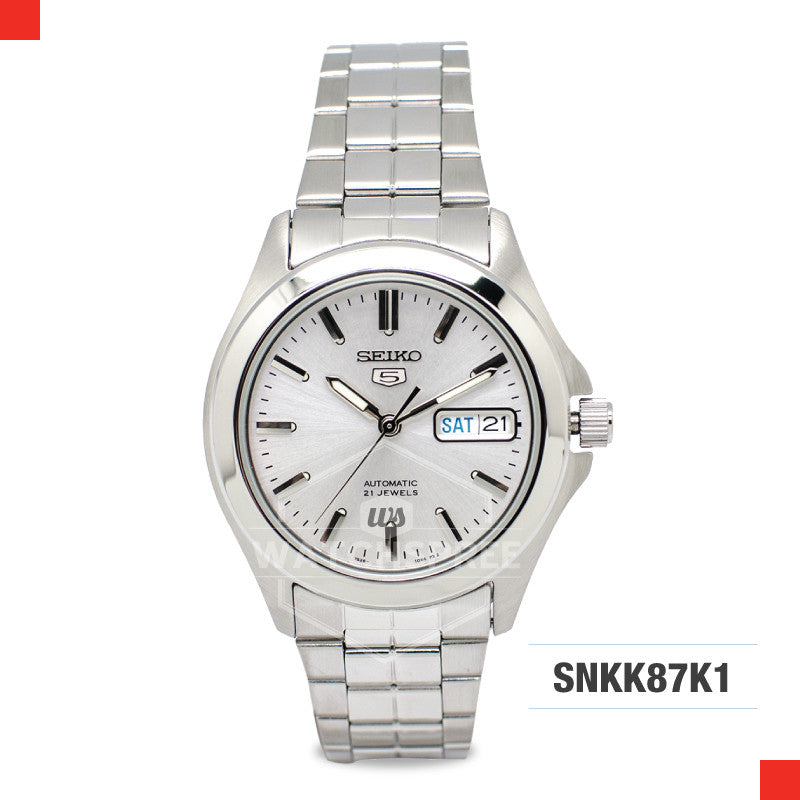 Seiko 5 Automatic Men's Stainless Steel Watch SNKK87K1| Watchspree