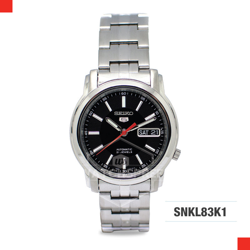 Seiko 5 Automatic Men's Stainless Steel Strap Watch SNKL83K SNKL83K1 ...